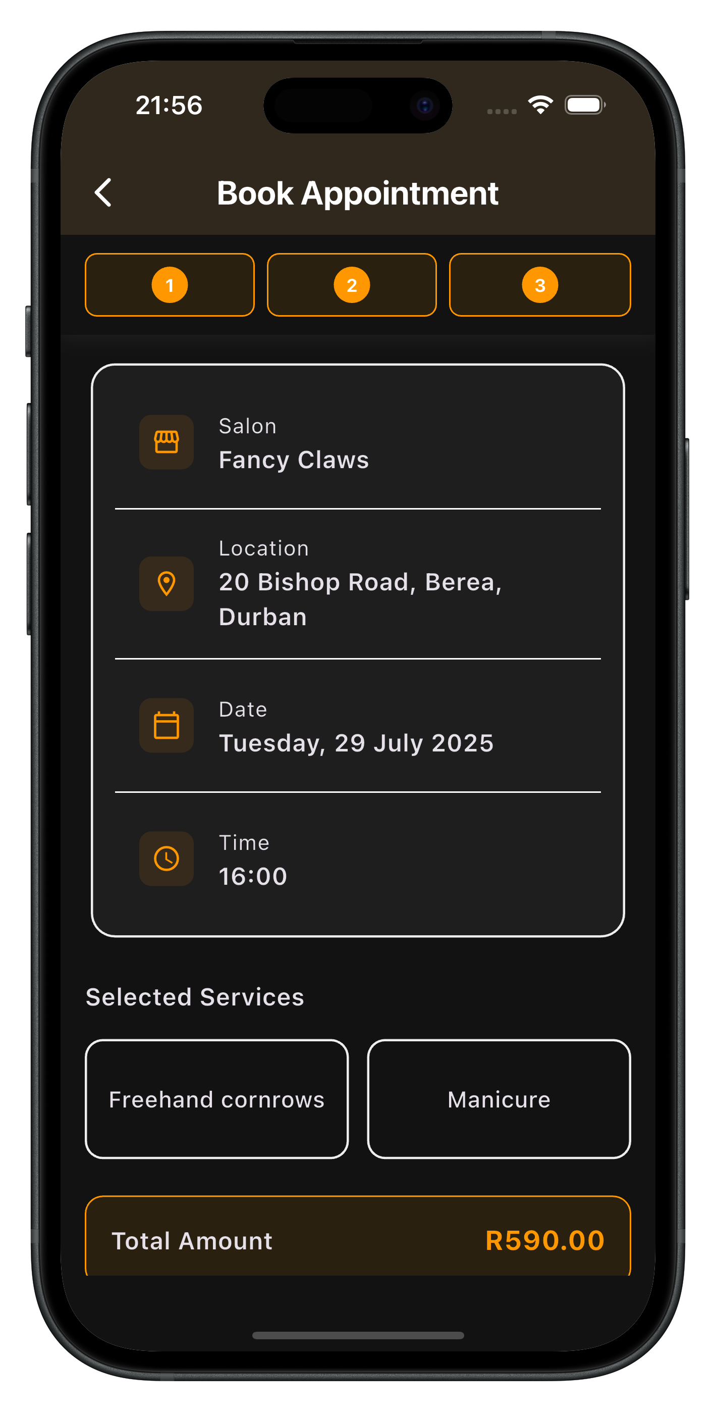 ubuHle - Beauty Salon Booking & Management Dashboard